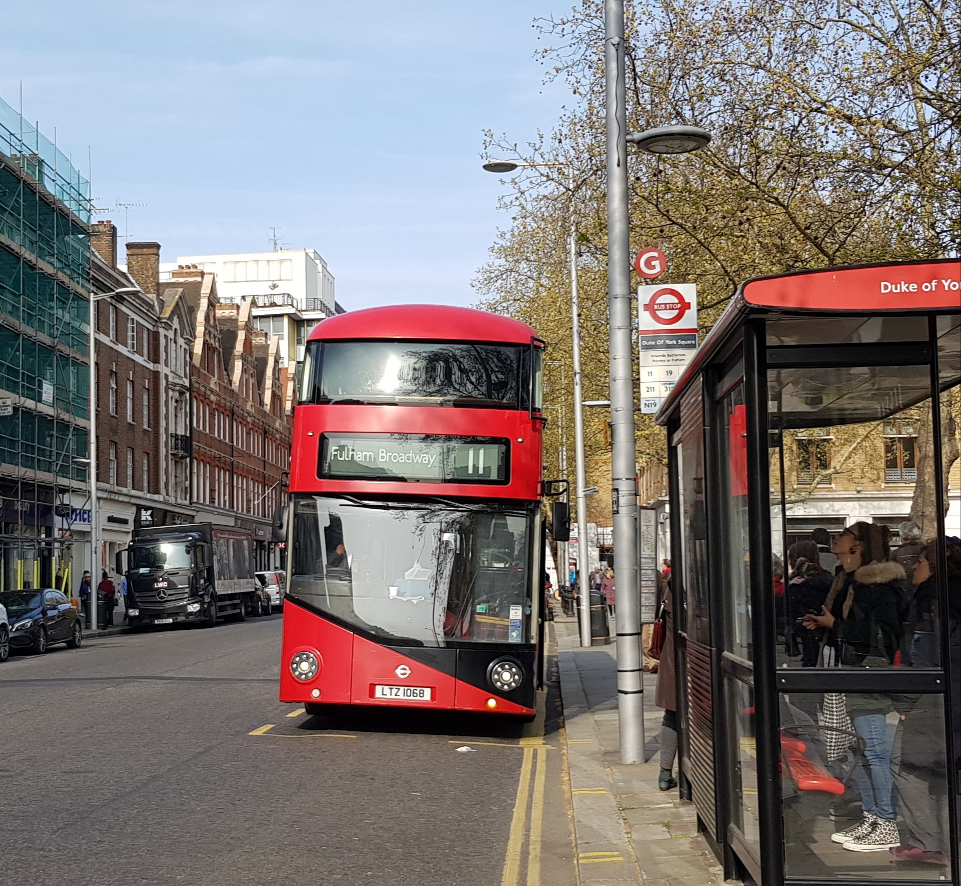 The Chelsea Society | Buses - our objections succeed!