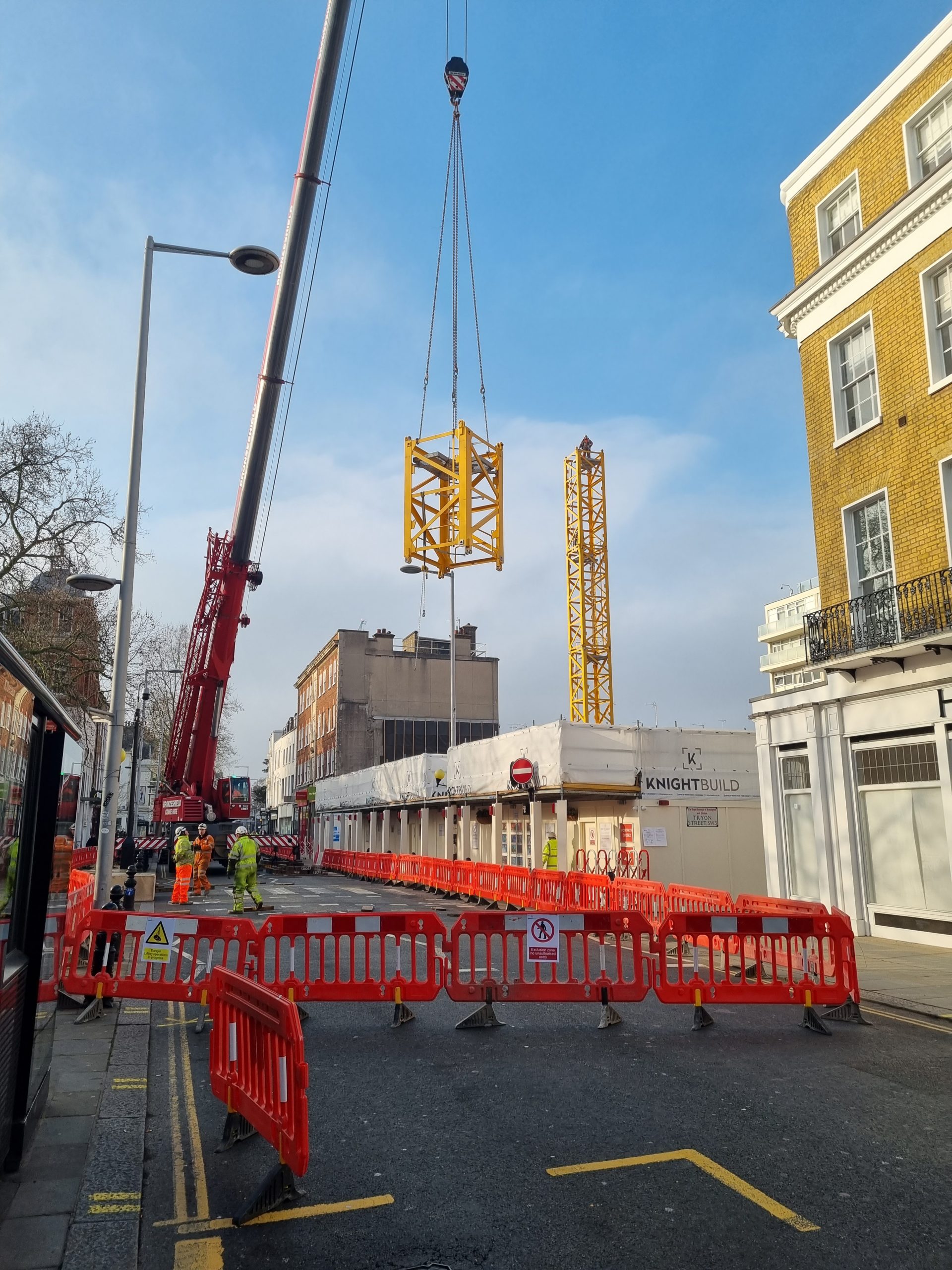 The Chelsea Society | Crane on the Kings Road